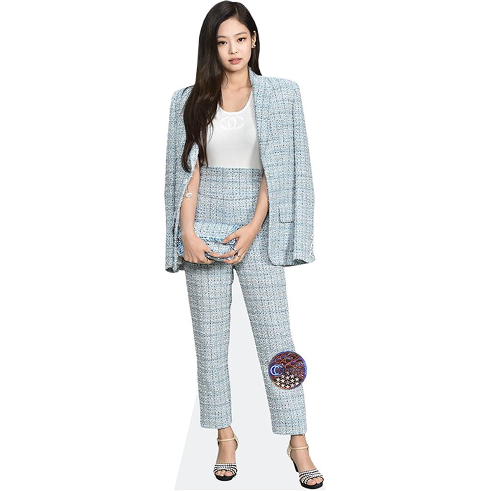 Jennie (Blue Suit) Mini Cardboard Cutout Standee - Walmart.com