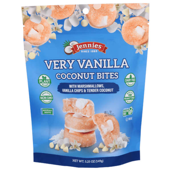 Jennies Very Vanilla Coconut Bites 5.25 oz - Pack of 2 - Walmart.com