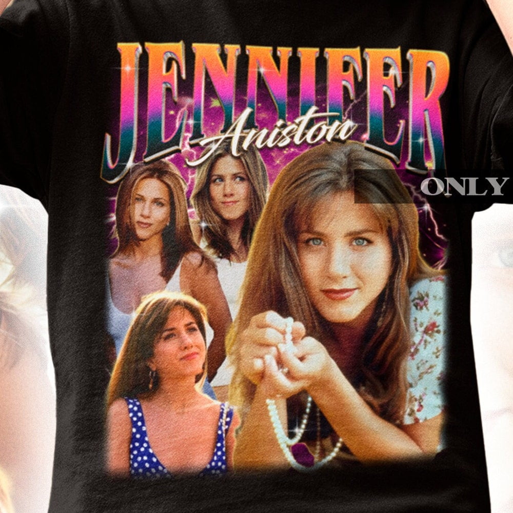 Jennifer Aniston Retro Bootleg Shirt - Retro Jennifer Aniston T-Shirt ...