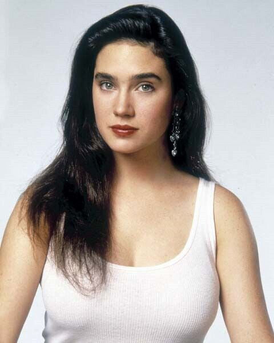 Jennifer Connelly in her famous white vest1991 Career Opportunities ...