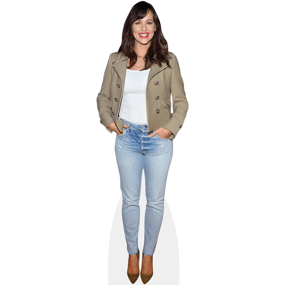Jennifer Garner Casual Mini Cardboard Cutout Standee