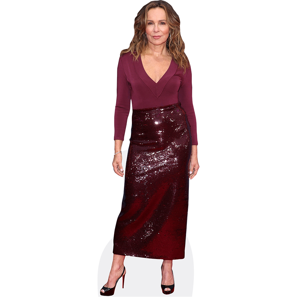 Jennifer Grey (Burgundy) Mini Size Cutout. Standee. - Walmart.com