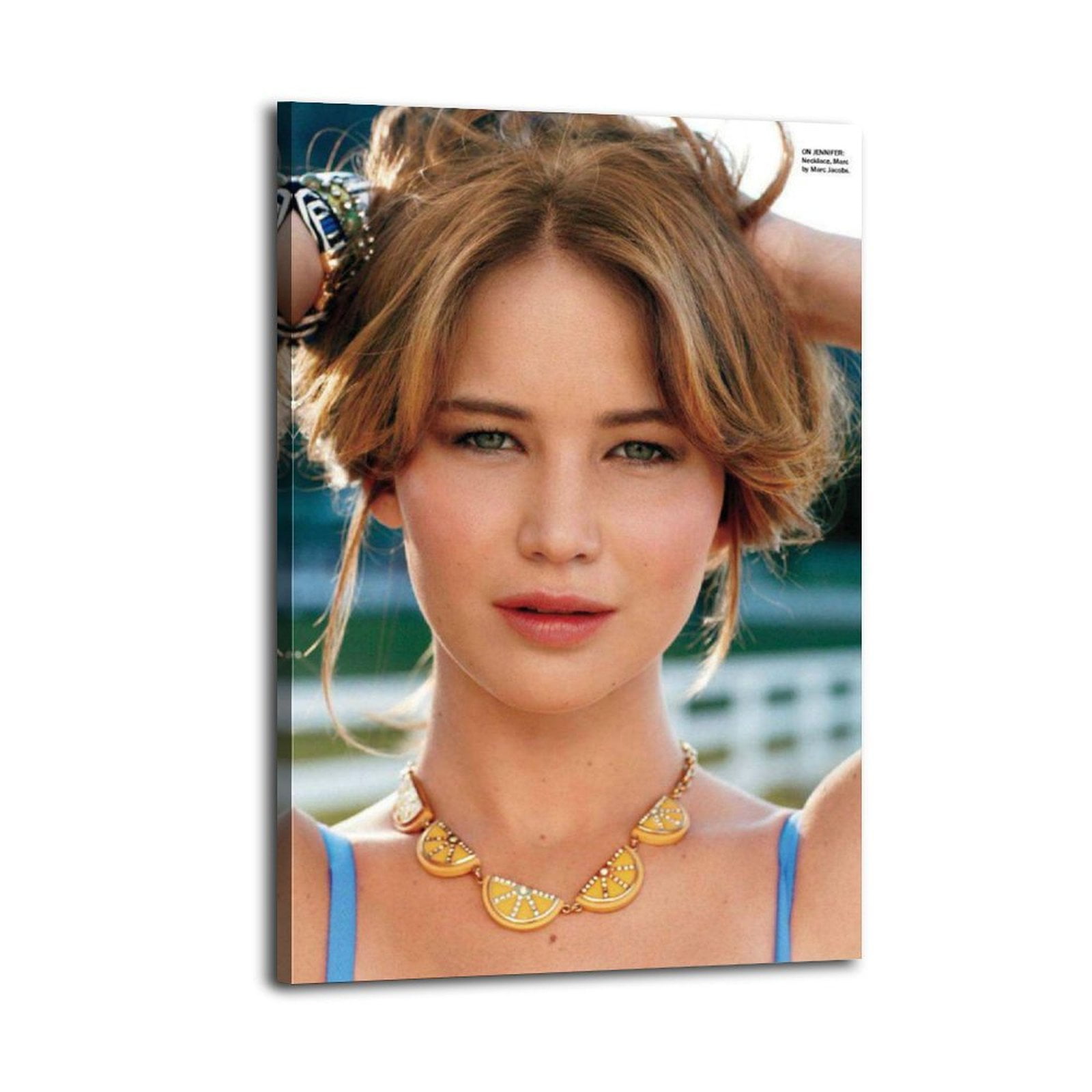 Jennifer Lawrence Poster Decoration Vibrant High-end Wall Posters Retro ...