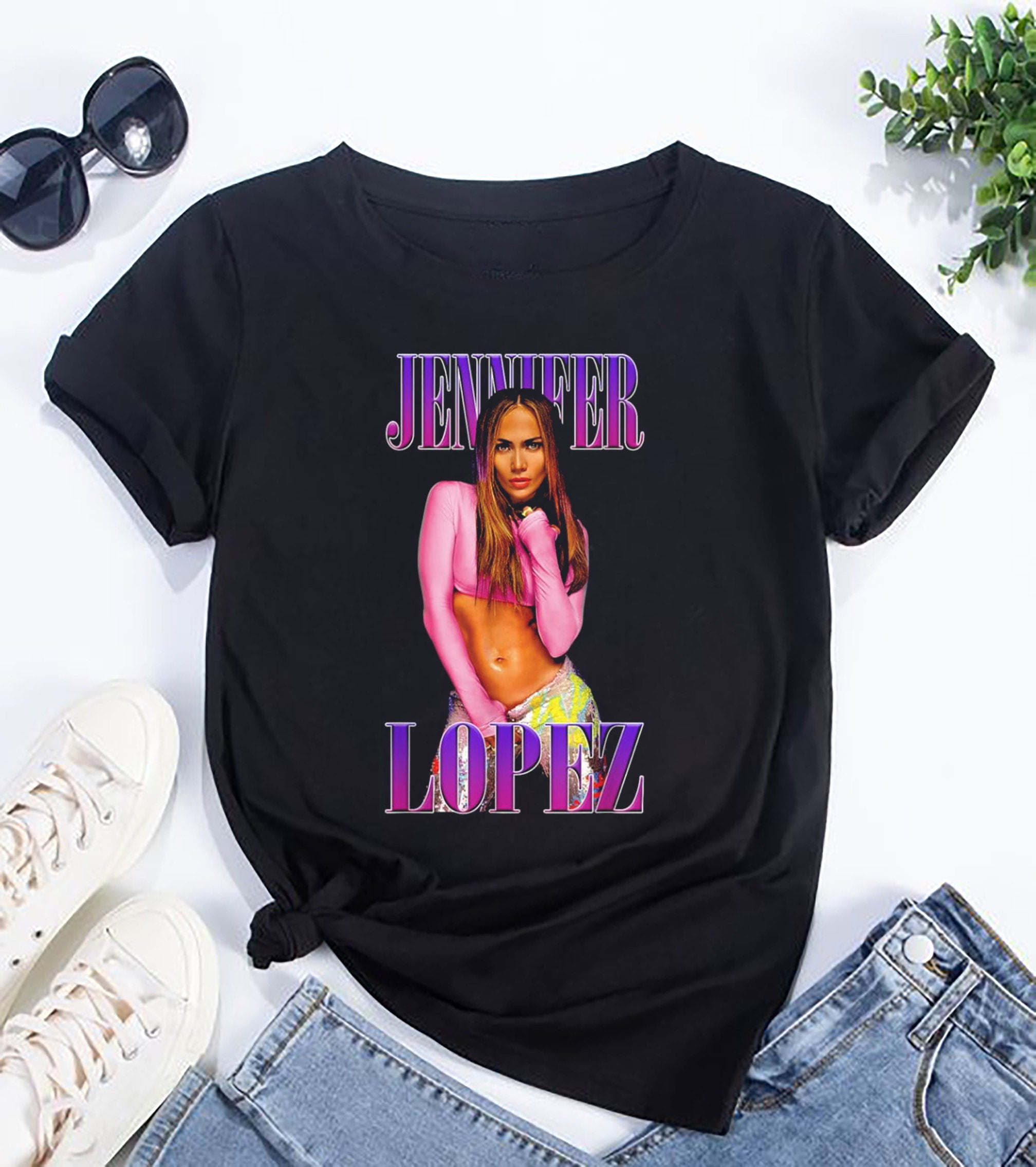 Jennifer Lopez 90s Vintage Shirt, Jennifer Lopez JLO Graphic Shirt ...
