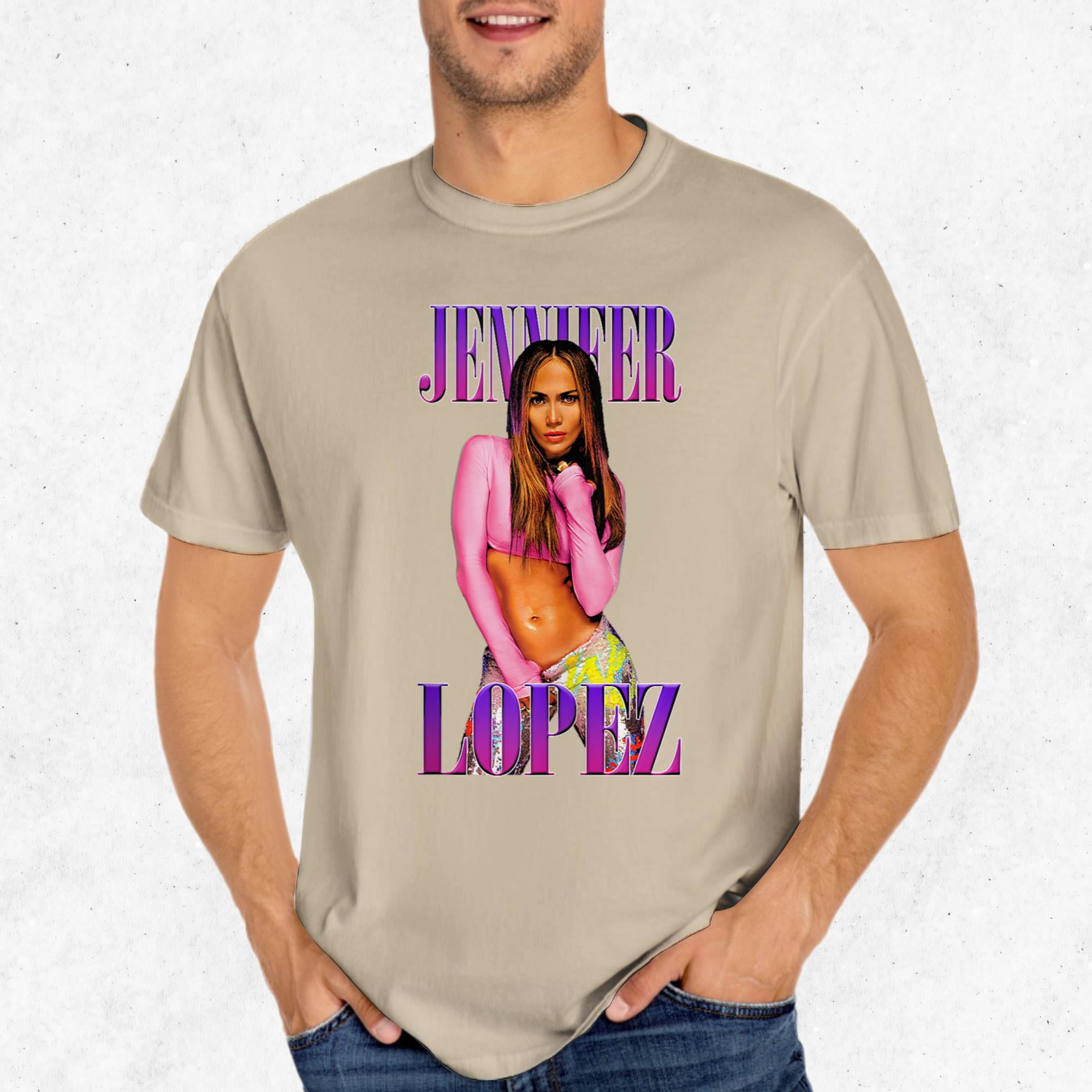 Jennifer Lopez Fashion Icon T-Shirt: Exclusive JLo Fan Merch - Walmart.com