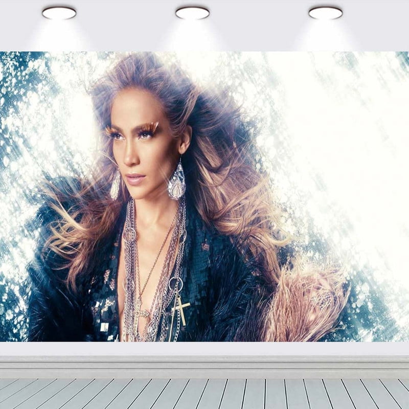 Jennifer Lopez Party Supplies Background Backdrop Taspestry Banner ...