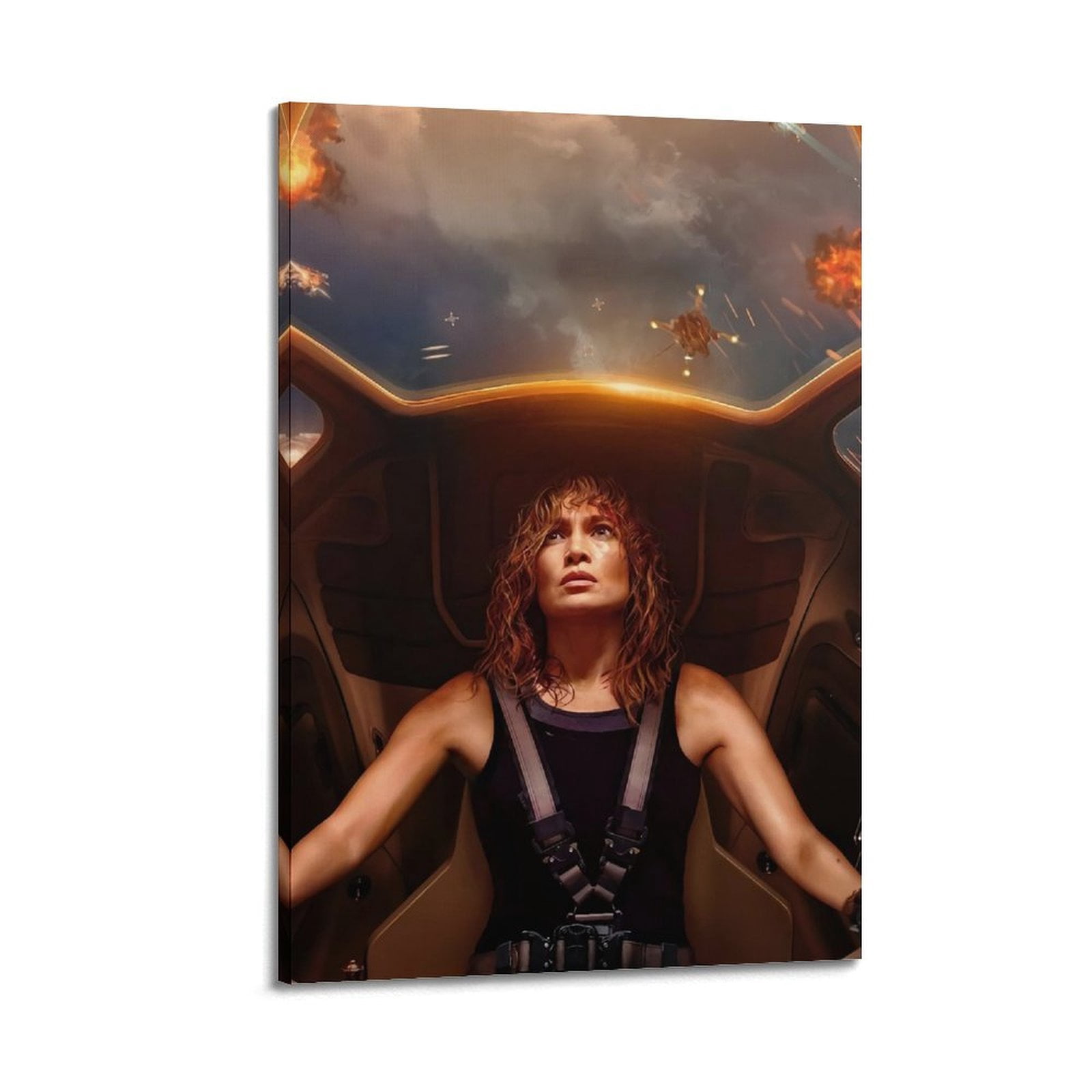 Jennifer Lopez Poster Wall Art Canvas Aesthetic Music And Movies ...