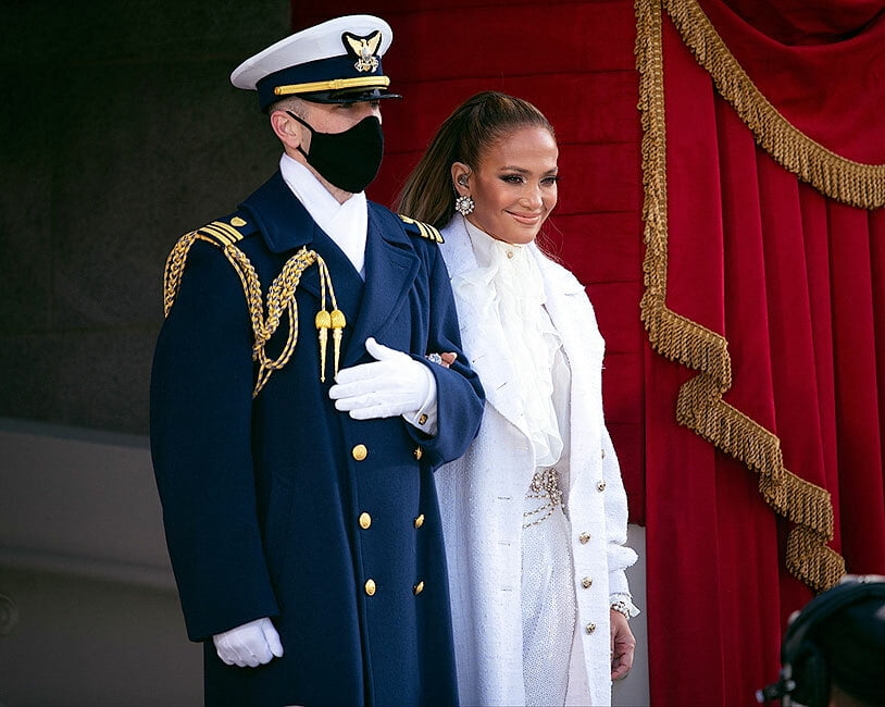 Jennifer Lopez at 59th Presidential Inauguration Style - A - 24x36 Inch ...