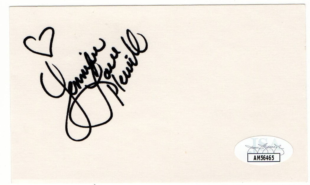 Jennifer Love Hewitt Signed Autographed Index Card Ghost Whisperer JSA ...