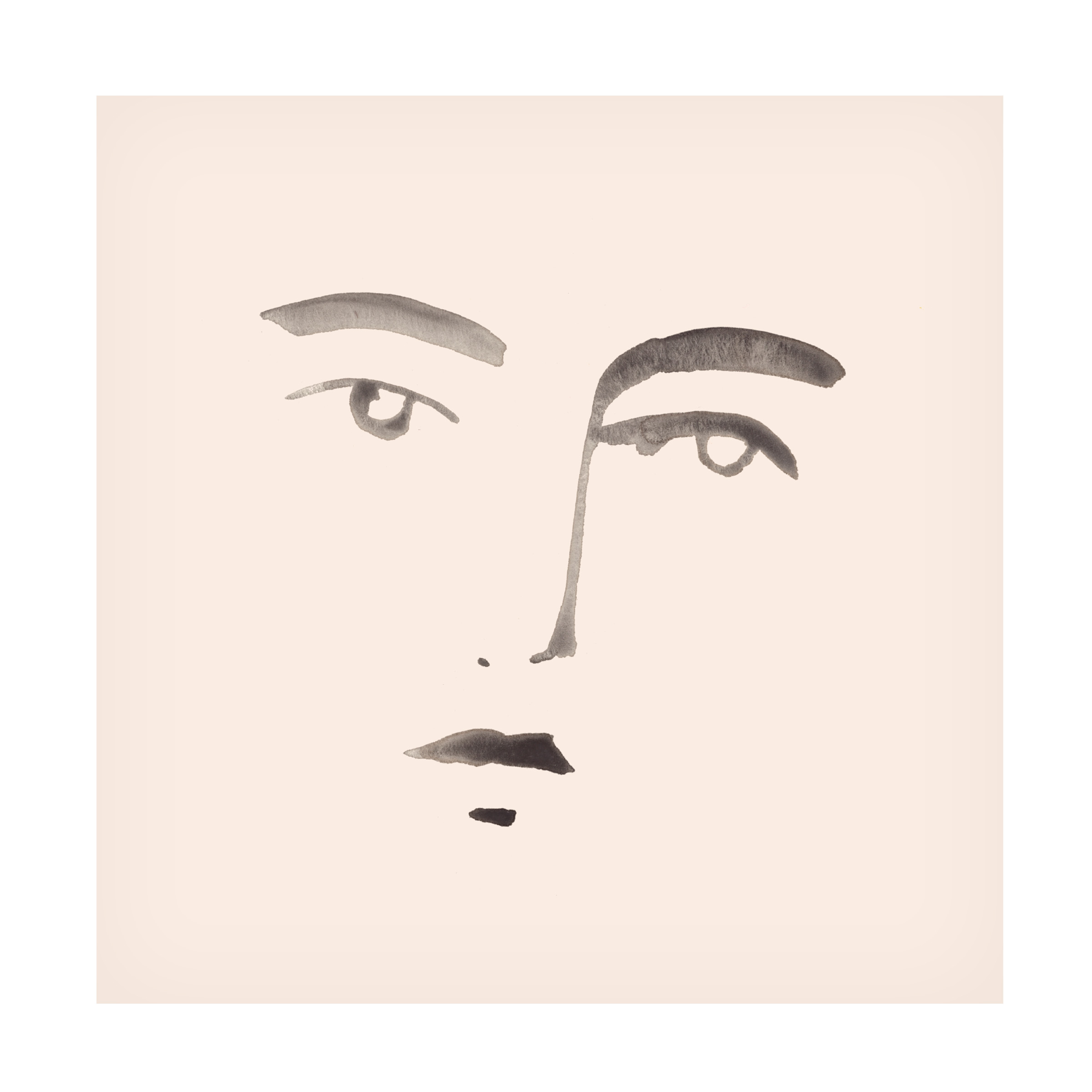 Jennifer Paxton Parker 'Face Shapes III' Canvas Art - Walmart.com