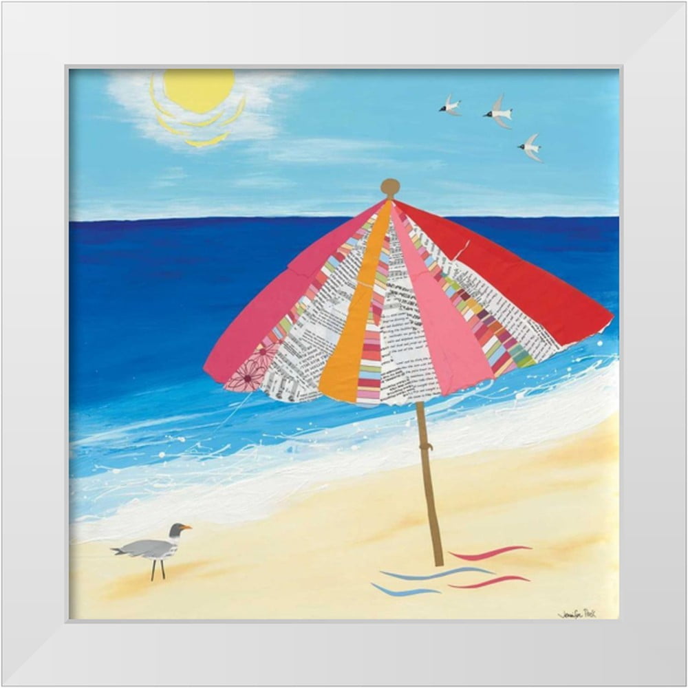 Jennifer Peck 15x15 White Modern Wood Framed Museum Art Print Titled ...