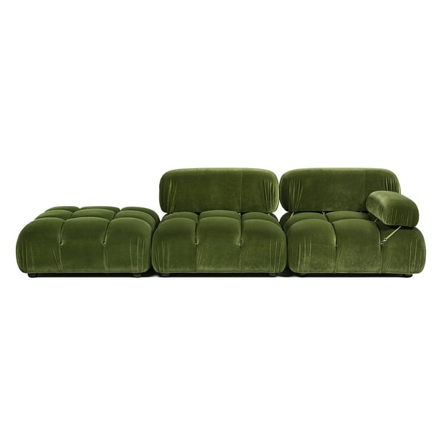 Jennifer Taylor Home Marcel 109.5" Bubble Modular Modern Chaise Single ...