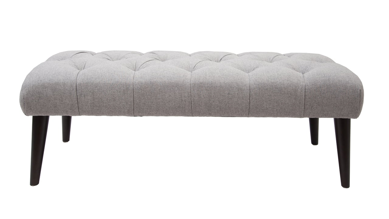 Jennifer Taylor Home Quinn Tufted Indoor Bench - Walmart.com
