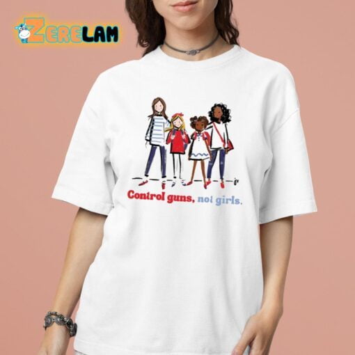 Jennifer Vallez Control Guns Not Girls Shirt