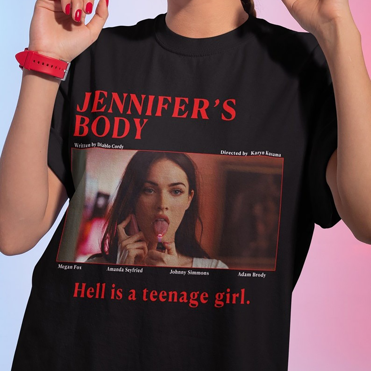 Jennifer's Body Movie Tee Shirt, Unisex, Gift for Vintage Retro horror ...
