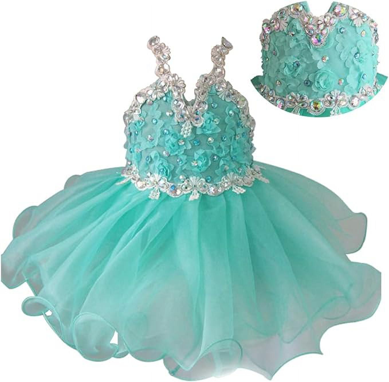 Jenniferwu EB040A Infant Toddler Baby Newborn Little Girl's Pageant ...