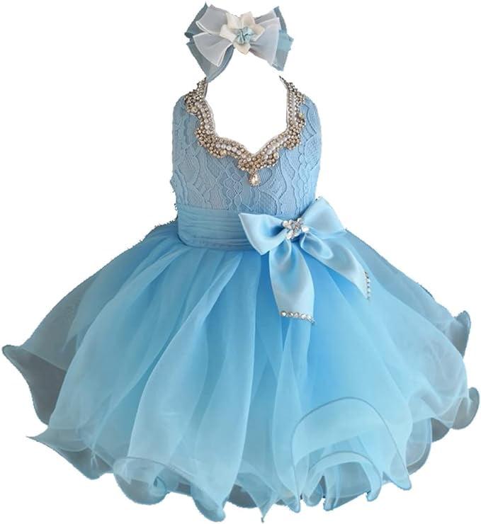 Jenniferwu EB1211-2 Infant Toddler Baby Newborn Little Girl's Pageant ...