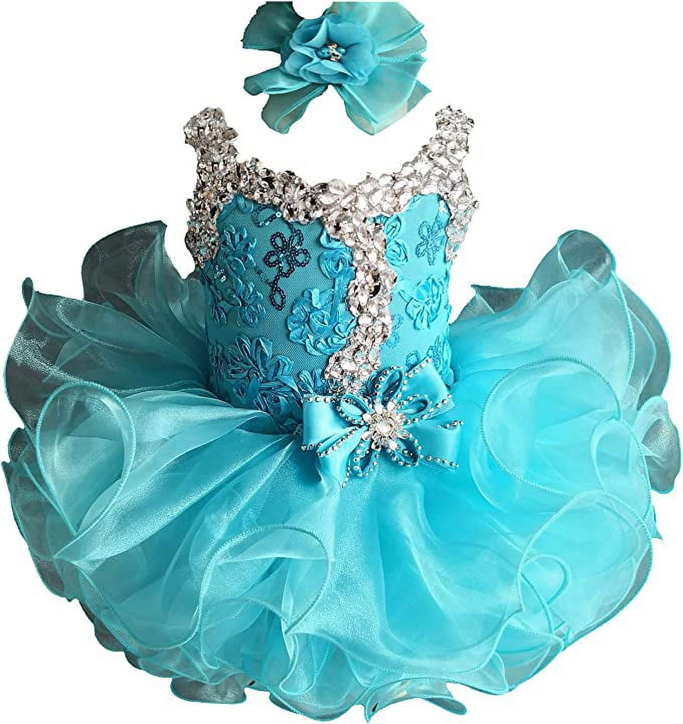 Jenniferwu G037B Infant Toddler Baby Newborn Little Girl's Pageant ...