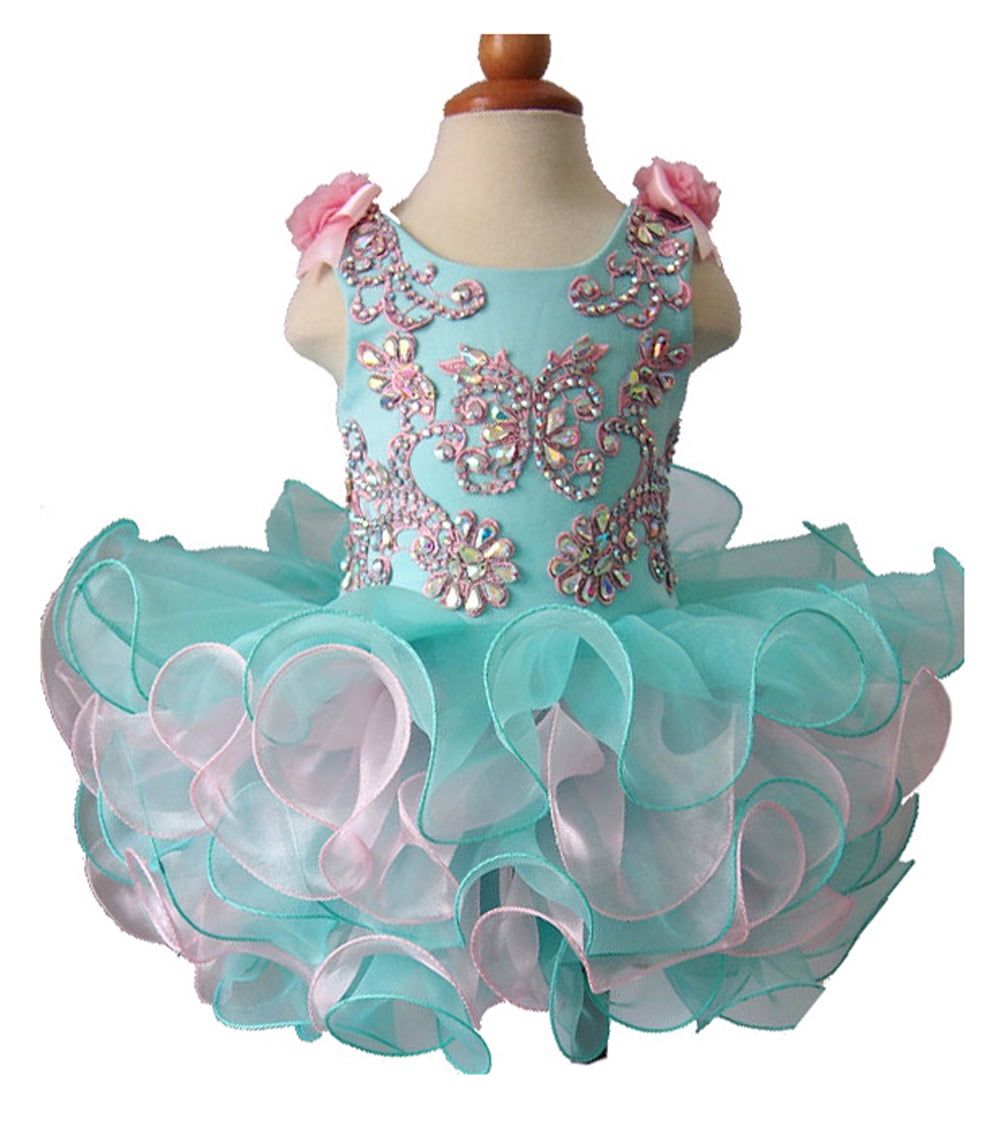 Jenniferwu G070A Infant Toddler Baby Newborn Little Girl's Pageant ...