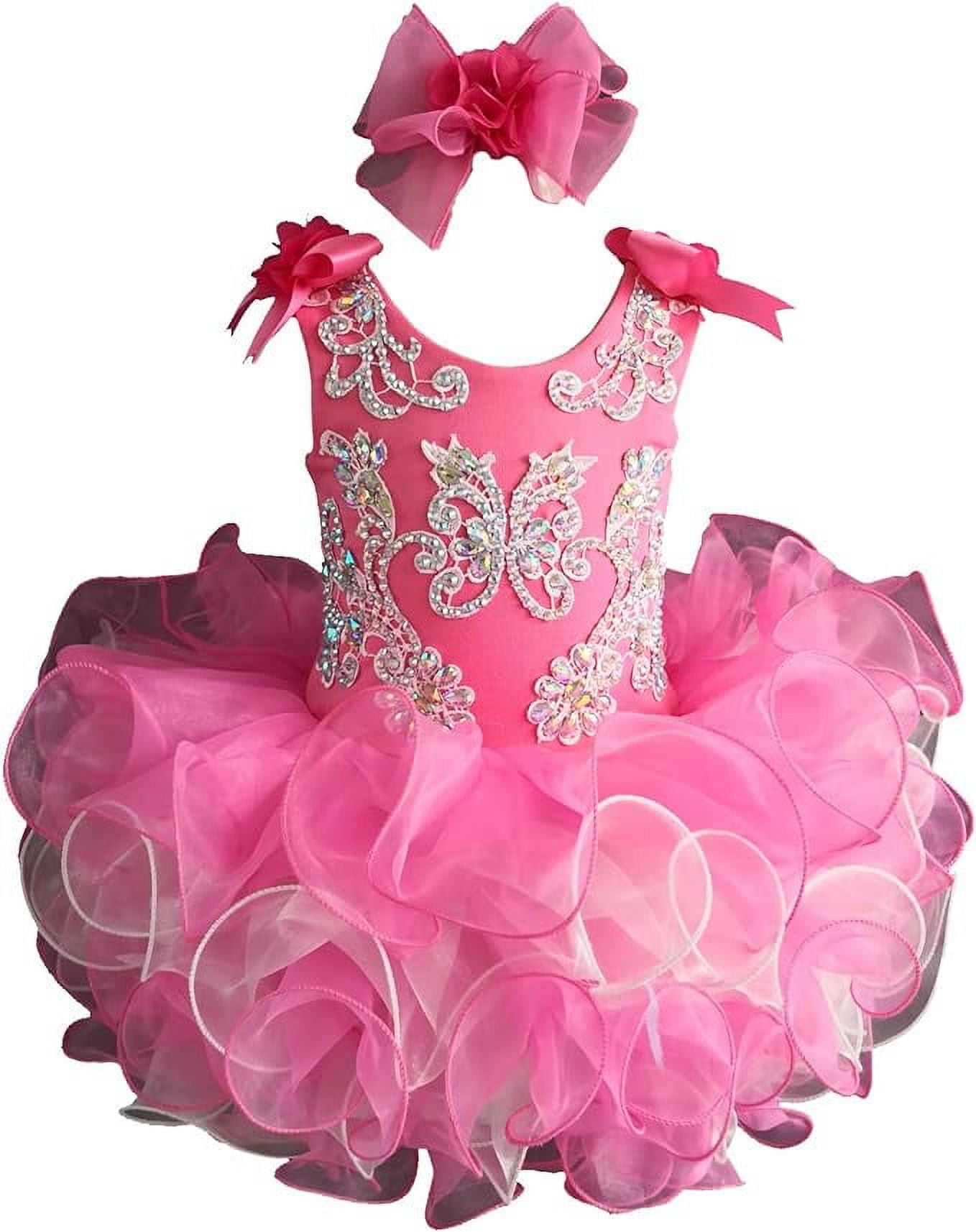 Jenniferwu G070B Infant Toddler Baby Newborn Little Girl's Pageant ...