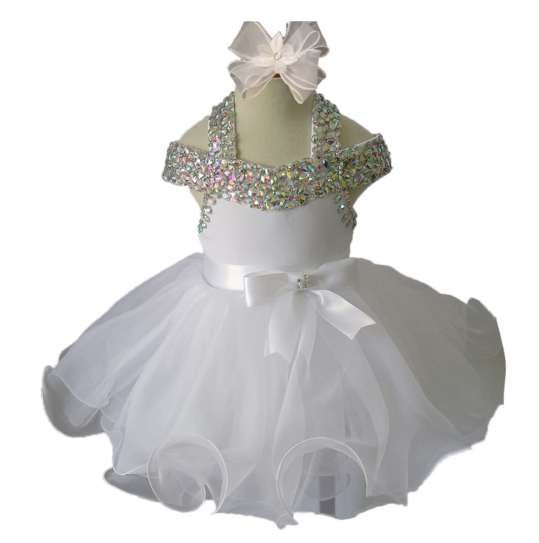 Jenniferwu G081D Infant Toddler Baby Newborn Little Girl's Pageant ...