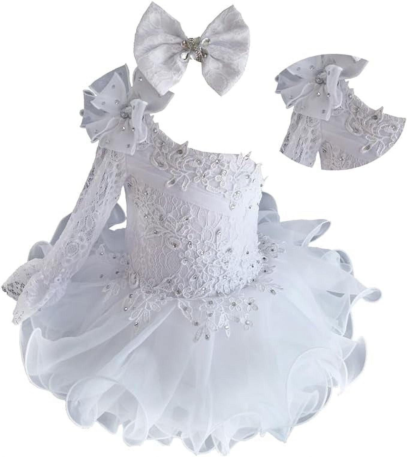 Jenniferwu G086 Infant Toddler Baby Newborn Little Girl's Pageant Party ...