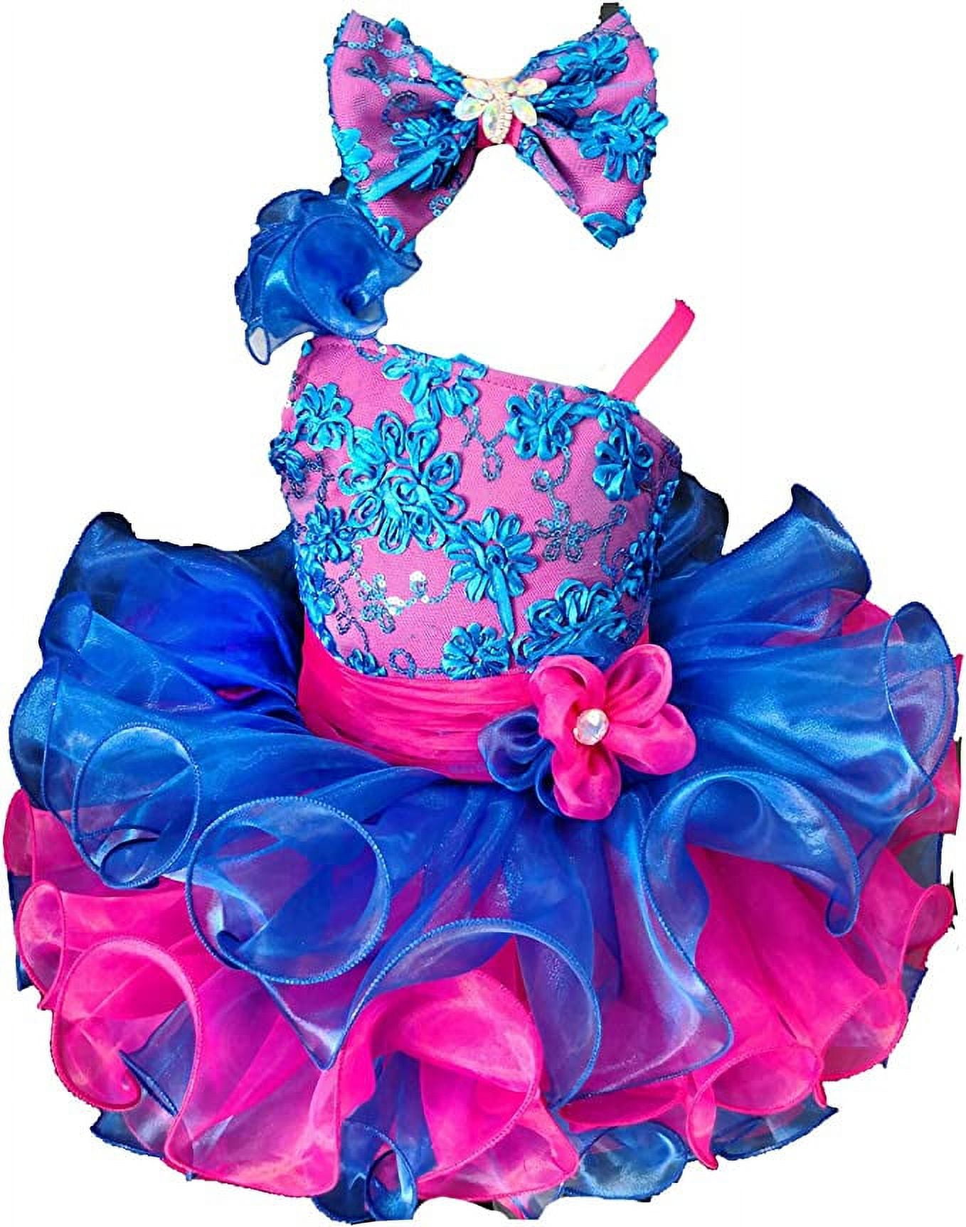 Jenniferwu G135RP Infant Toddler Baby Newborn Little Girl's Pageant ...