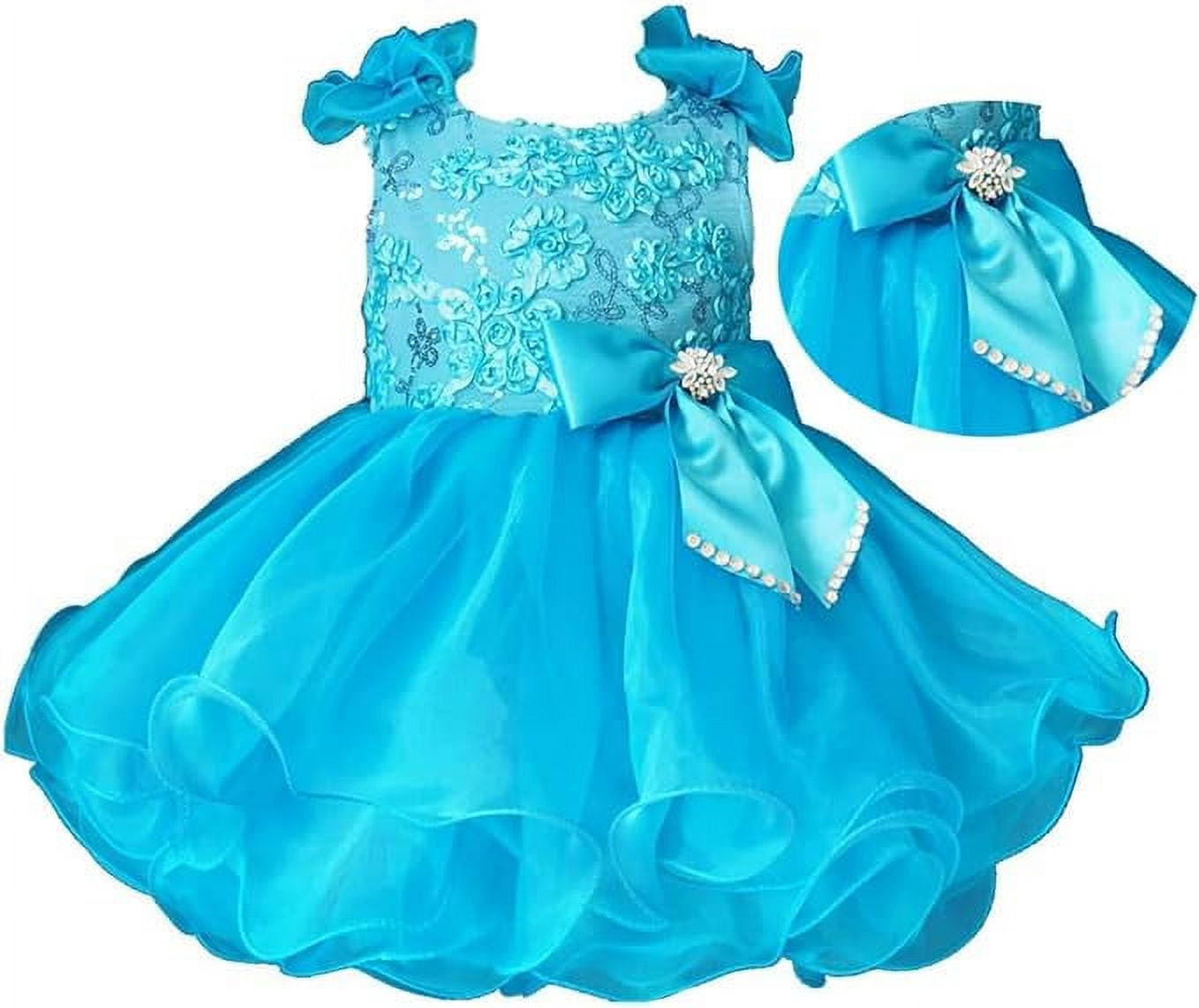 Jenniferwu G190-1 Infant Toddler Baby Newborn Little Girl's Pageant ...