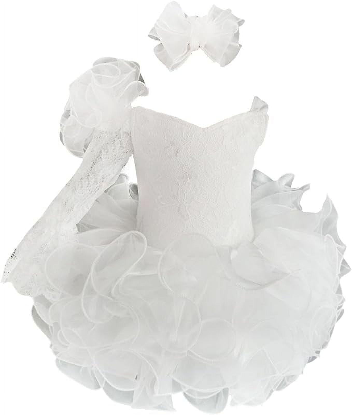 Jenniferwu G192 Infant Toddler Baby Newborn Little Girl's Pageant Party ...