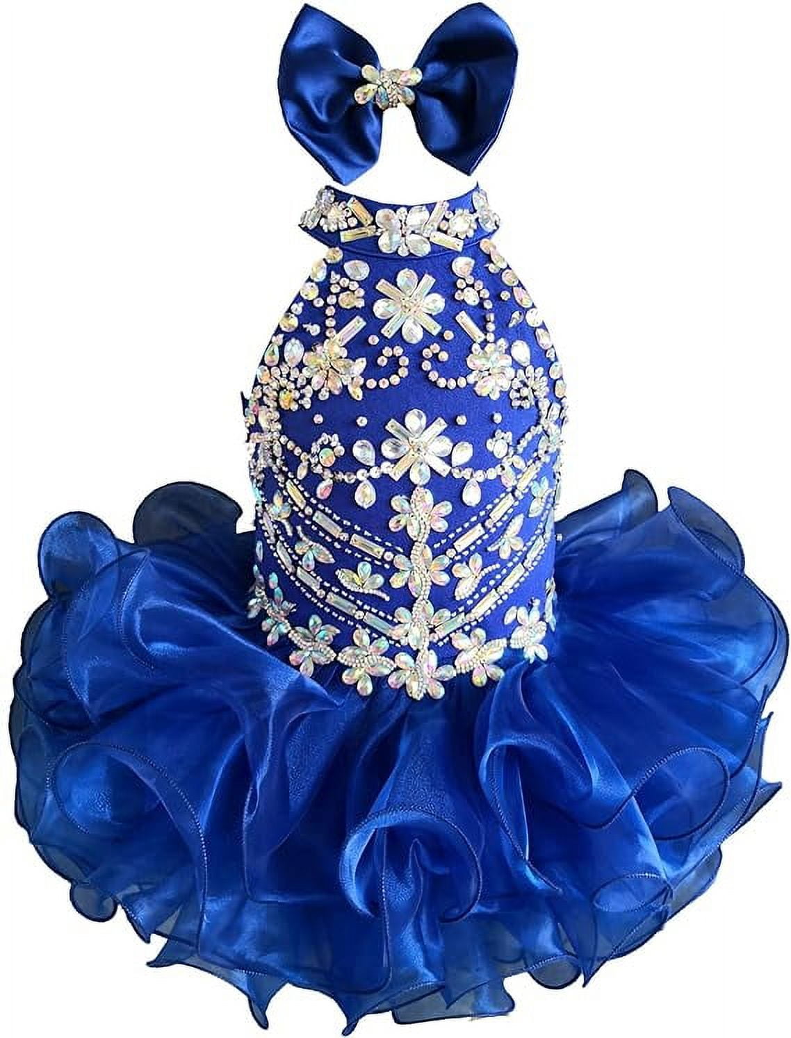 Jenniferwu G284-6 Infant Toddler Baby Newborn Little Girl's Pageant ...