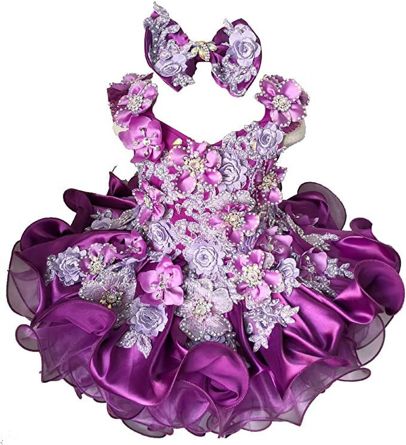 Jenniferwu G588 Infant Toddler Baby Newborn Little Girl's Pageant Party ...