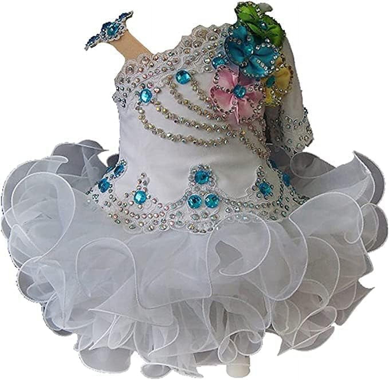 Jenniferwu Handmade Toddler Girl Party Dress Baby Pageant Dress ...