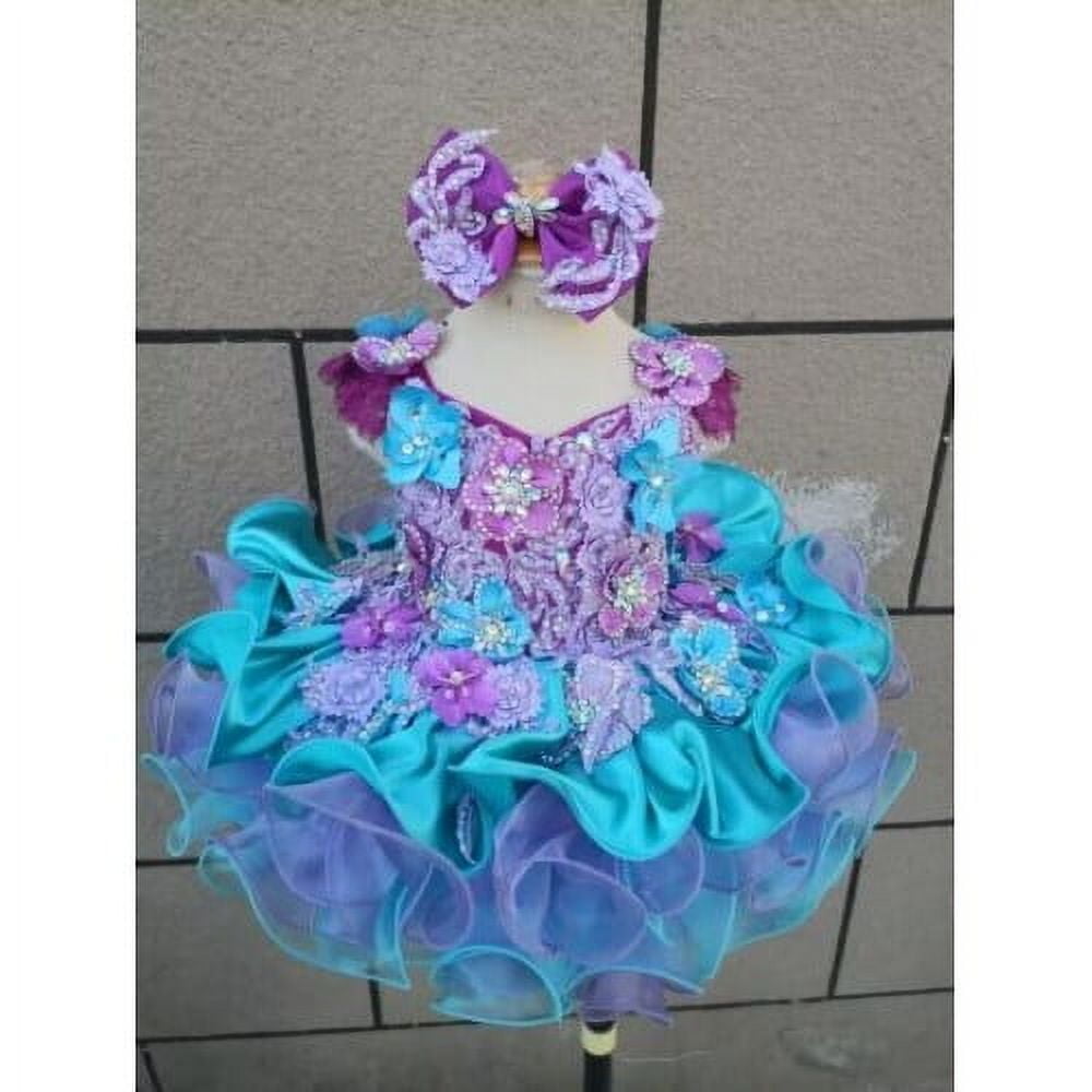 Jenniferwu Infant Toddler Baby Newborn Little Girl's Pageant Party ...