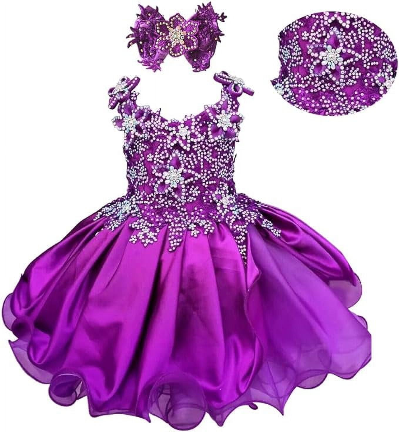 Jenniferwu Infant Toddler Baby Newborn Little Girl's Pageant Party ...