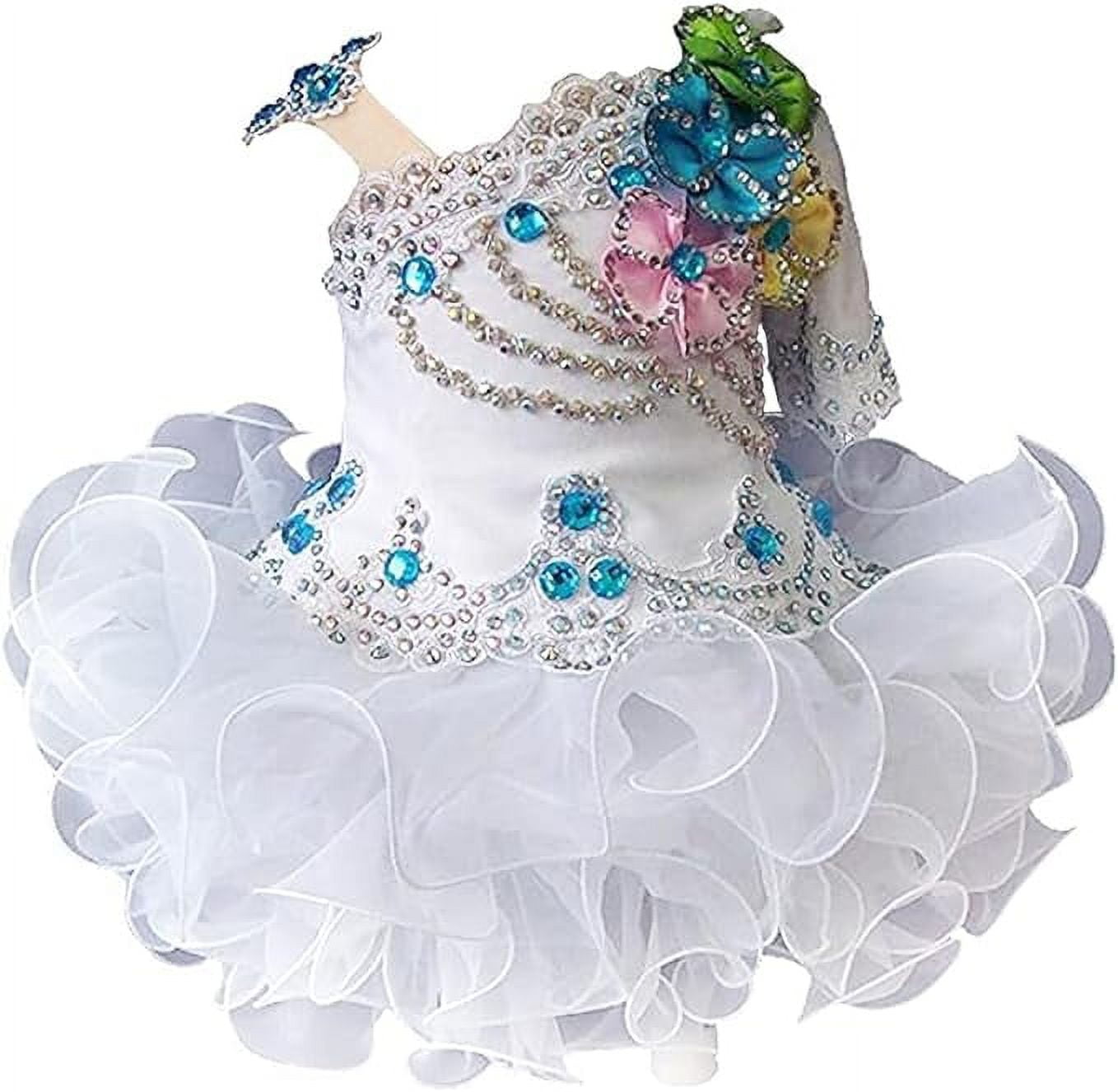 Jenniferwu Infant Toddler Baby Newborn Little Girl's Pageant Party ...