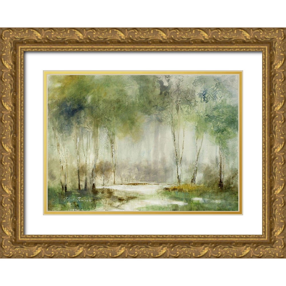Jennings, J Austin 14x11 Gold Ornate Wood Framed with Double Matting ...