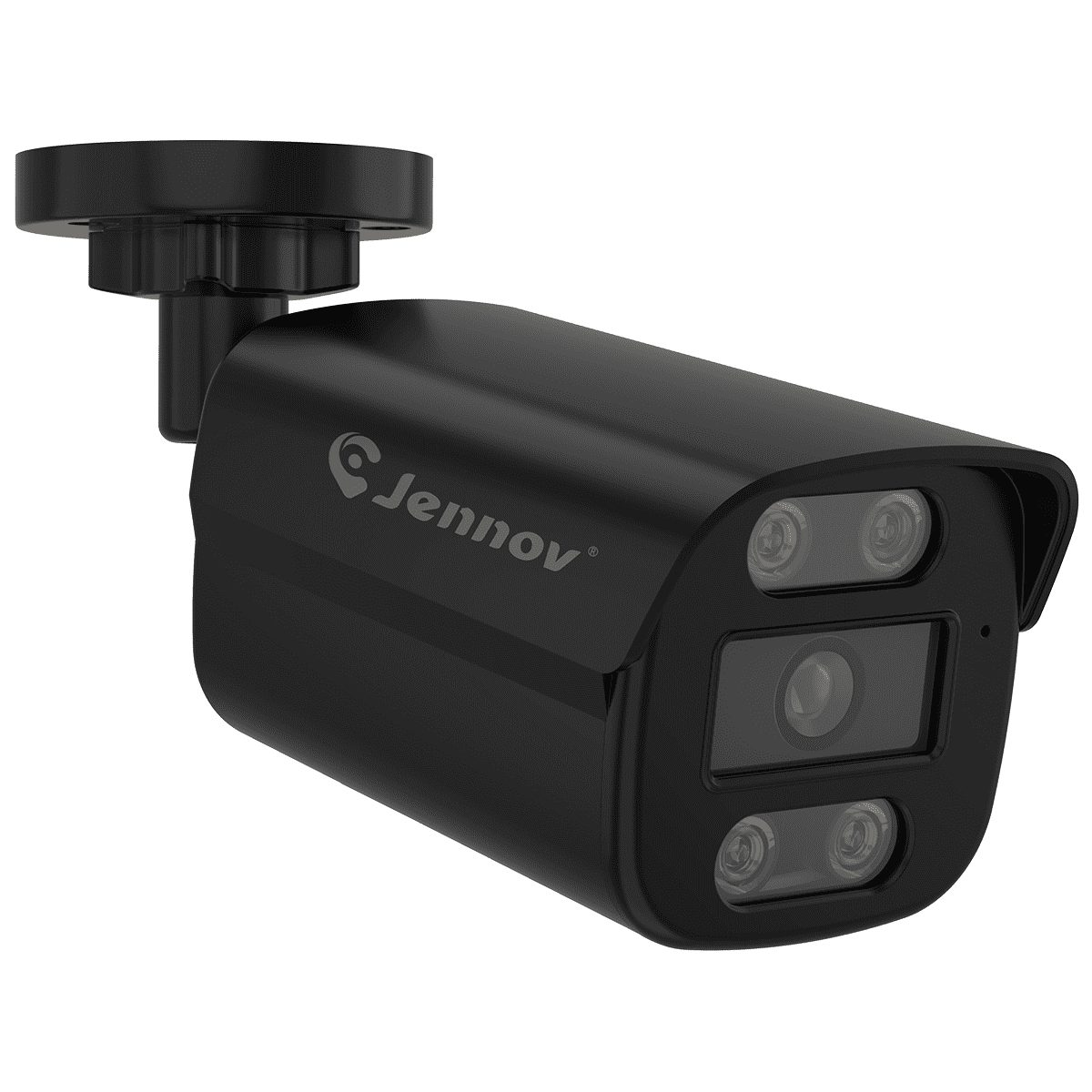 Jennov 4K 8MP POE IP Camera Wired Color Night Vision Audio IP66 for Home Security NVR System ...