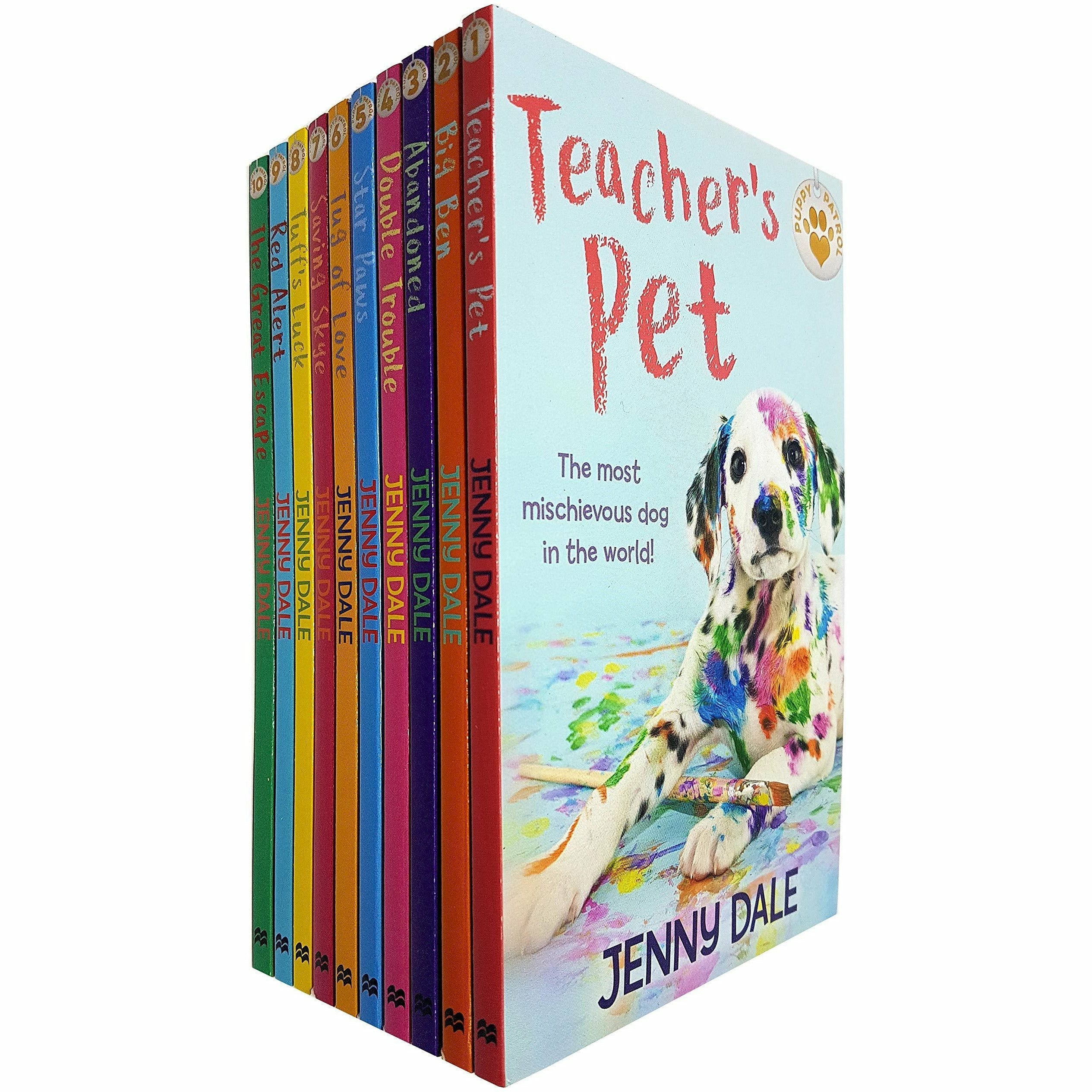 Jenny Dale 10 Books Collection Set Puppy Patrol Star Paws Red Alert ...