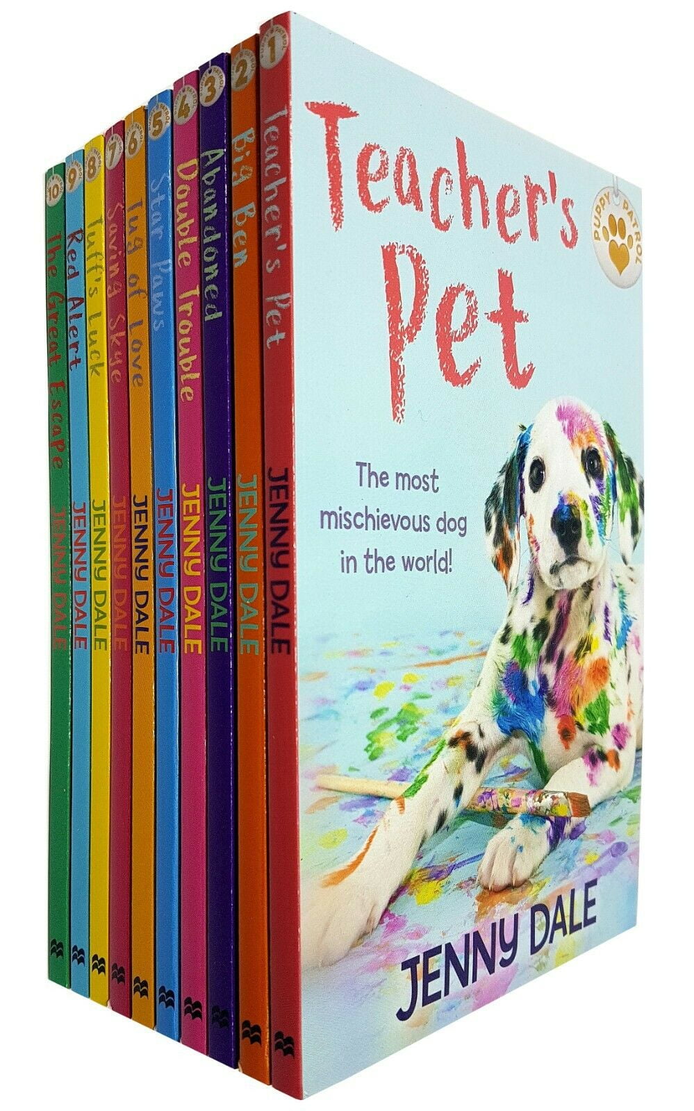 Jenny Dale 10 Books Collection Set Puppy Patrol Star Paws Red Alert ...