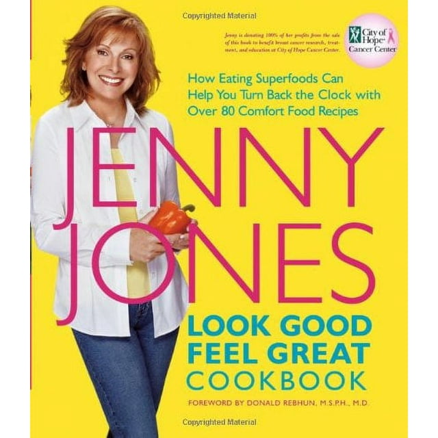 Pre-Owned Jenny Jones Cookbook: How Eating Superfoods Can Help You Turn Back the Clock with Over ...
