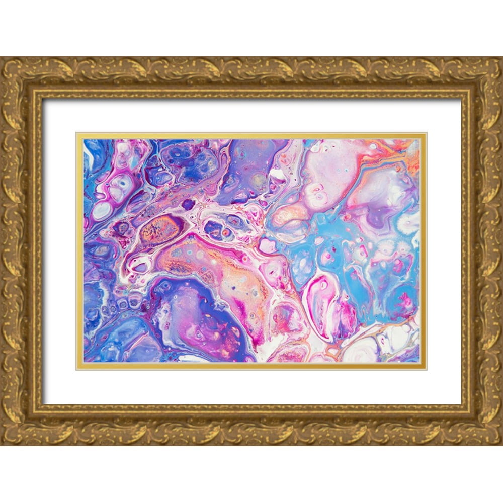 Jenny Rainbow Fine Art 14x11 Gold Ornate Wood Framed with Double ...