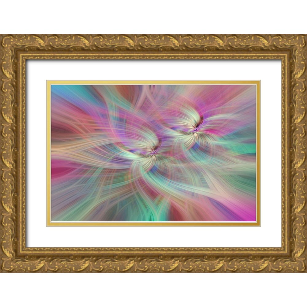 Jenny Rainbow Fine Art 14x11 Gold Ornate Wood Framed with Double ...