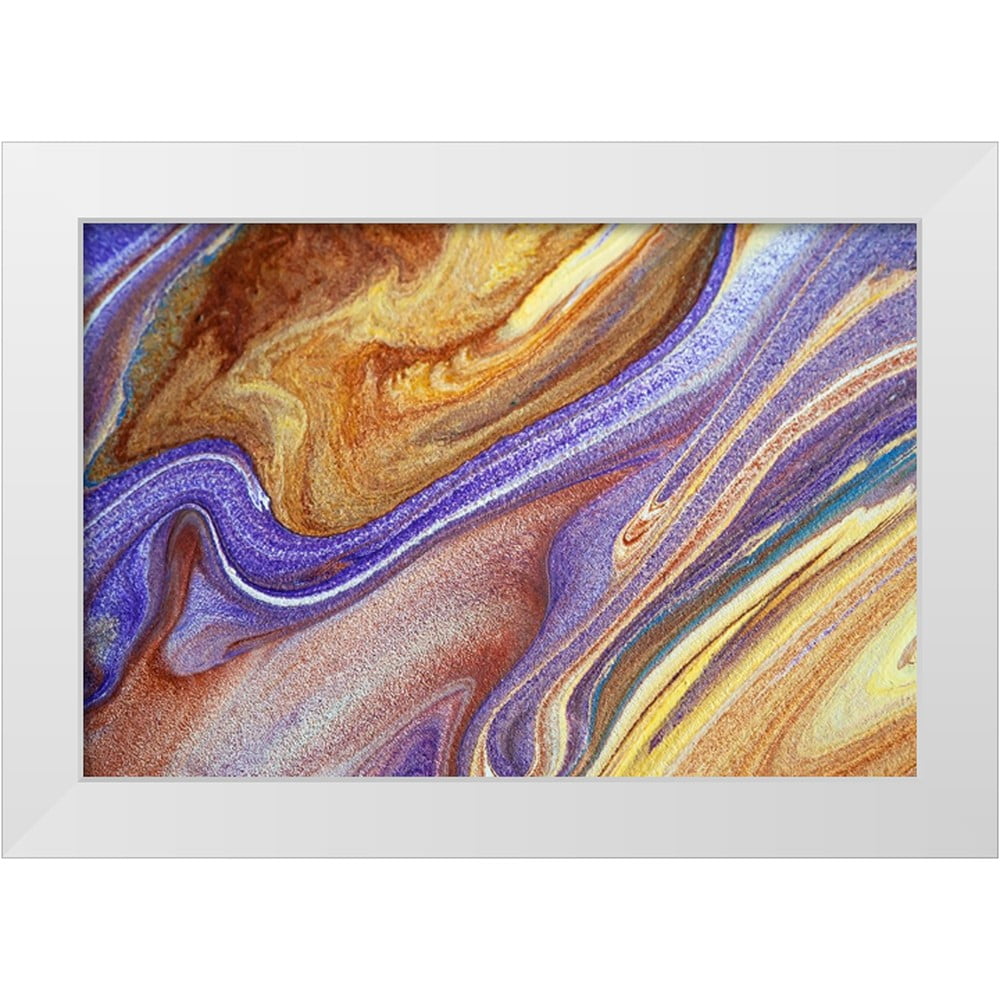 Jenny Rainbow Fine Art 24x17 White Modern Wood Framed Museum Art Print ...