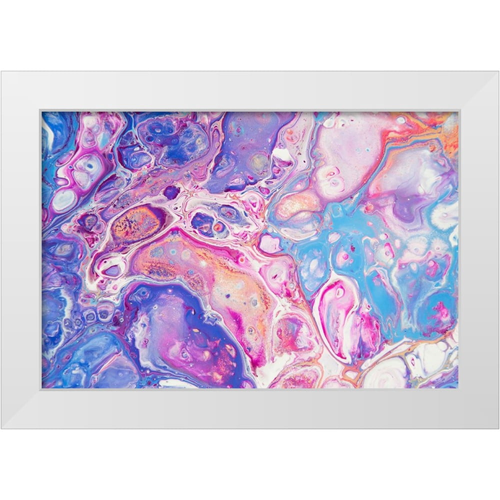 Jenny Rainbow Fine Art 32x23 White Modern Wood Framed Museum Art Print ...
