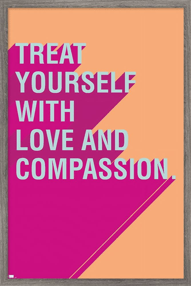 Jenny Redman - Compassion Wall Poster, 22.375" x 34", Framed - Walmart.com