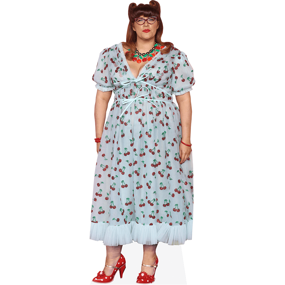 Jenny Ryan (Cherry Dress) Lifesize Cardboard Cutout Standee - Walmart.com