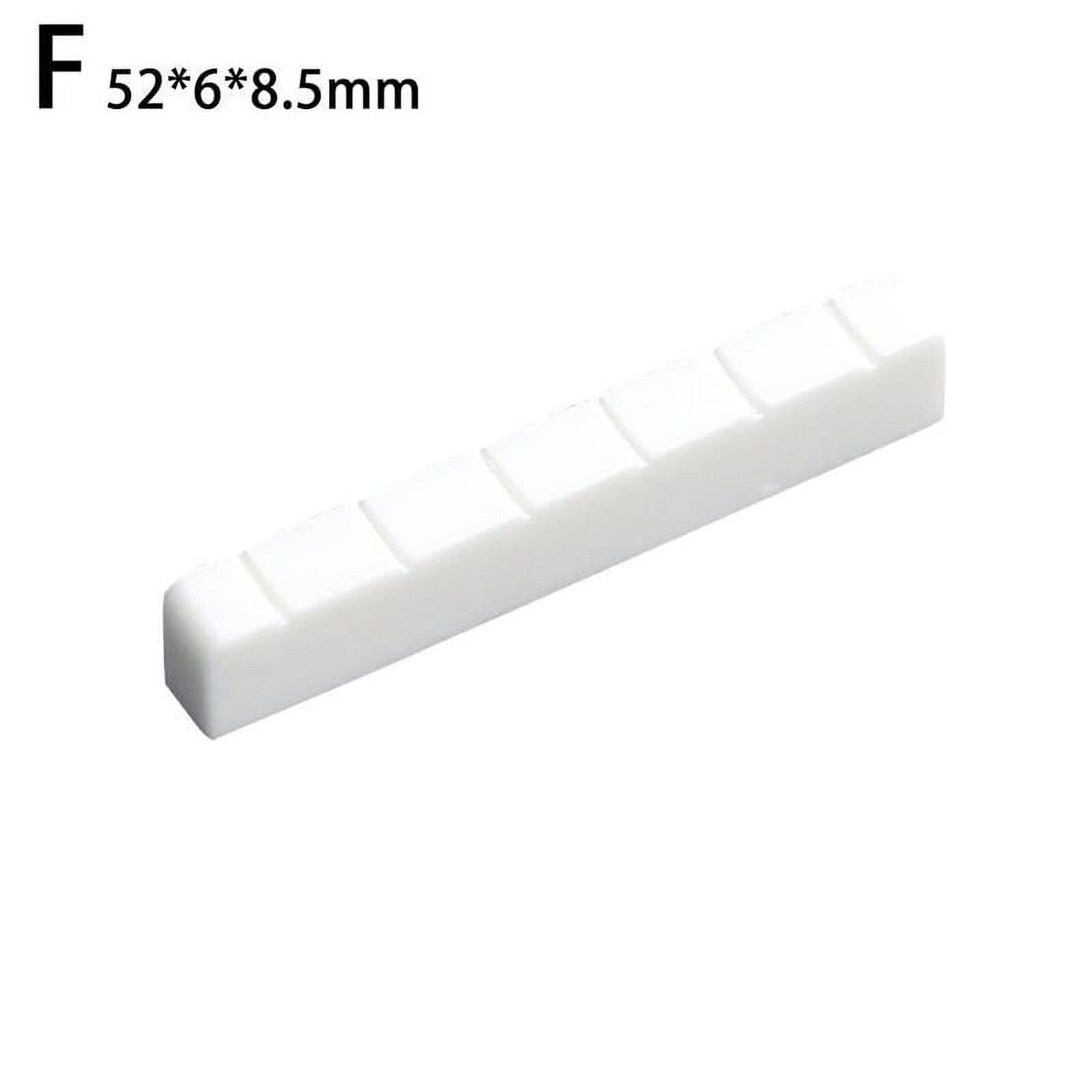 Jenny Watson 1Set Acoustic Guitar Bone Nut and Saddle 6 String Guitar ...