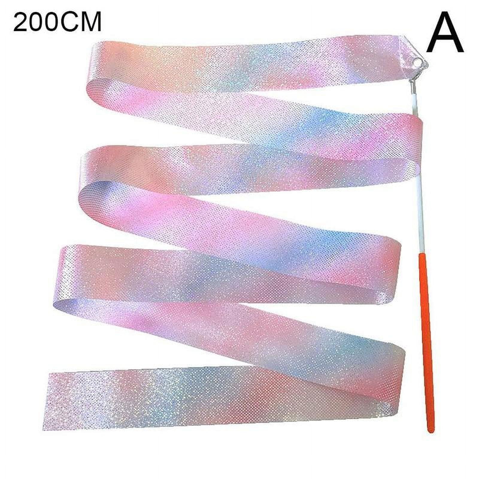 Jenny Watson Dance Ribbons Streamers,2M Flashing Star Rhythmic ...