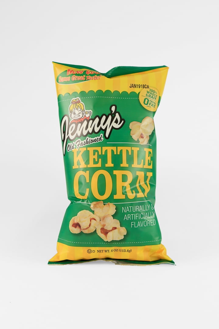 Jenny's Kettle Corn Popcorn 4 oz(12-Bags) - Walmart.com