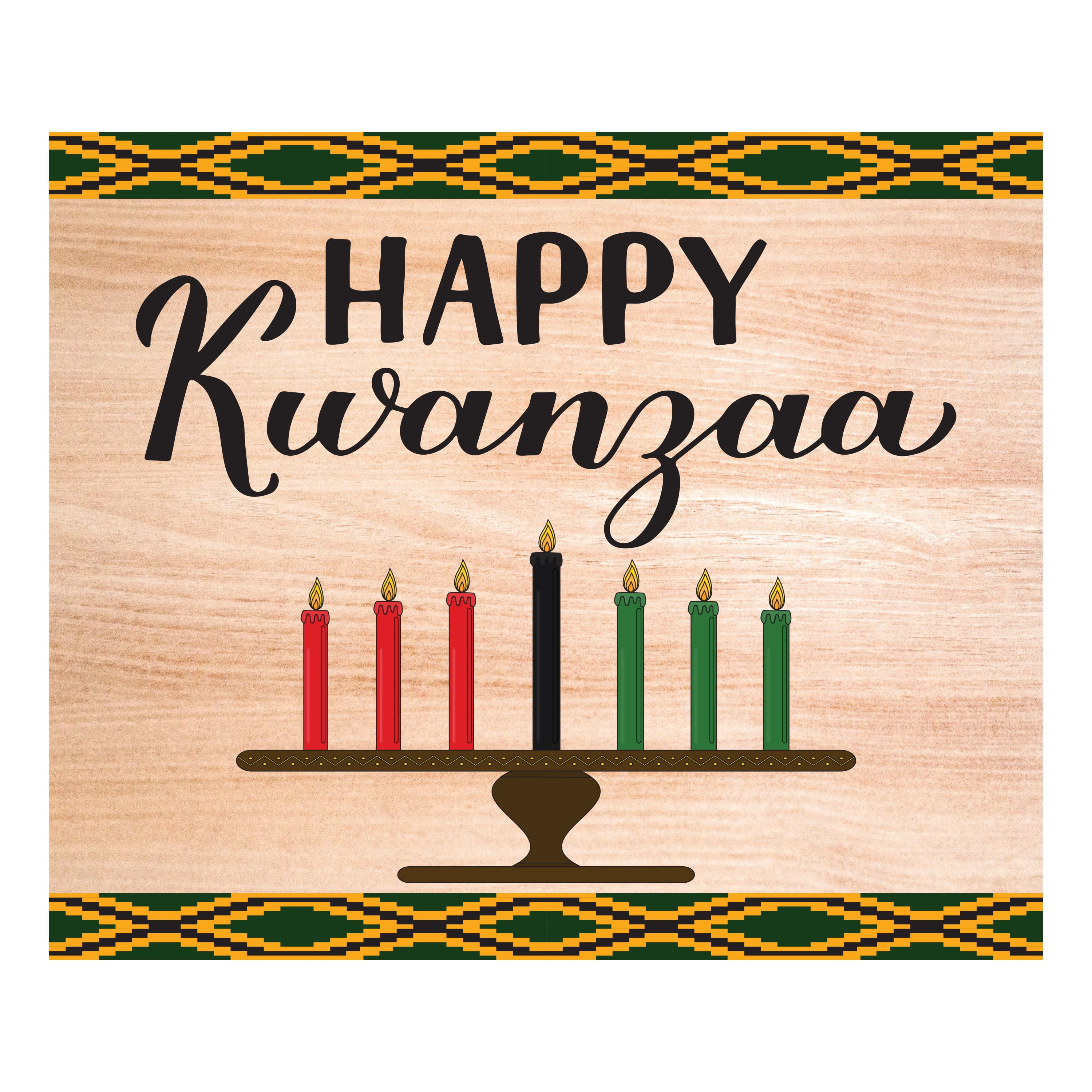 JennyGems Kwanzaa Decorations, African American Heritage Holiday Decor ...